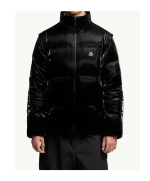 Moncler X A$ap Rocky Throttle Reversible Down Jacket - Dark Gray