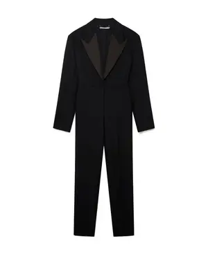 Stella McCartney Tuxedo Jumpsuit - Black