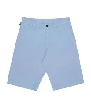Emporio Armani Logo Detail Shorts - Blue