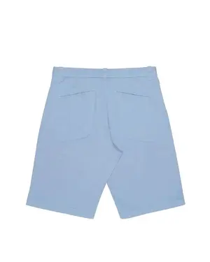 Emporio Armani Logo Detail Shorts - Blue