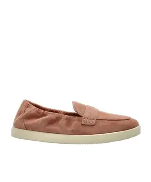 Tory Burch Suede Ballet Sport Loafers - Brown