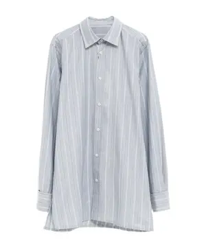 MAISON MARGIELA Candy-striped Shirt - White