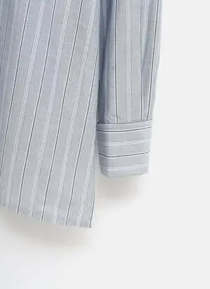 MAISON MARGIELA Candy-striped Shirt - White