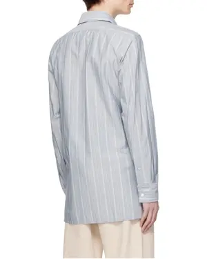 MAISON MARGIELA Candy-striped Shirt - White