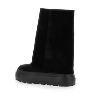 Casadei Layered Platform Boots