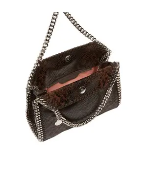 Stella McCartney Falabella Mini Tote Bag - Espresso