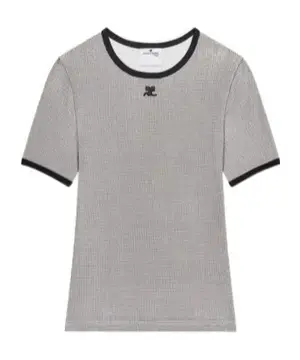 COURREGES Signature Contrast T-shirt