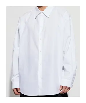Balenciaga Logo Embroidered Long-sleeved Shirt
