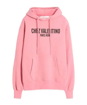 Valentino Garavani Collared Sweatshirts Hoodies For Women