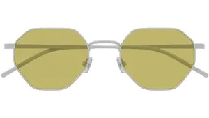 Bottega Veneta Intrecciato Octagonal Sunglasses