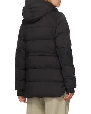 Canada Goose Logo Patch Quilted Down Jacket