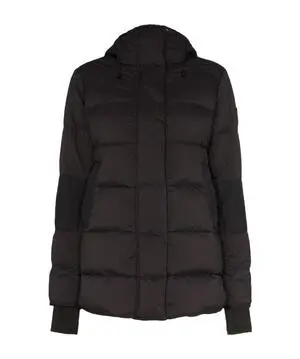 Canada Goose Logo Patch Quilted Down Jacket