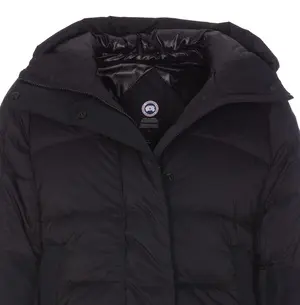 Canada Goose Logo Patch Quilted Down Jacket
