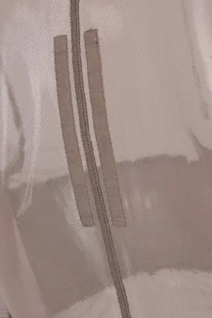 Rick Owens Long Sleeve Hooded Mesh Sweater