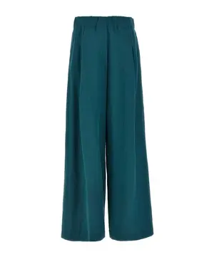 Dries Van Noten Pila Wool Blend Pleated Pants