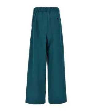 Dries Van Noten Pila Wool Blend Pleated Pants