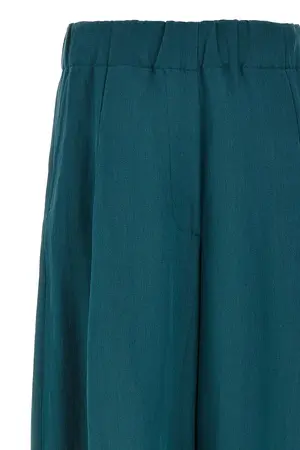 Dries Van Noten Pila Wool Blend Pleated Pants