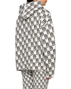 We11Done Monogram Knitted Hoodie