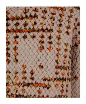 Dries Van Noten High Neck Textured Knit Jumper