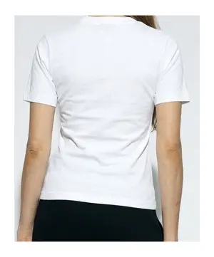 Burberry Logo Detailed Crewneck T-shirt - White