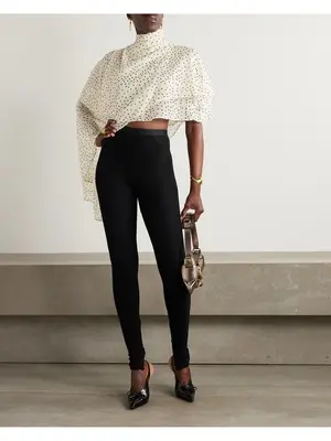 Magda Butrym Zip-detail High-waisted Leggings
