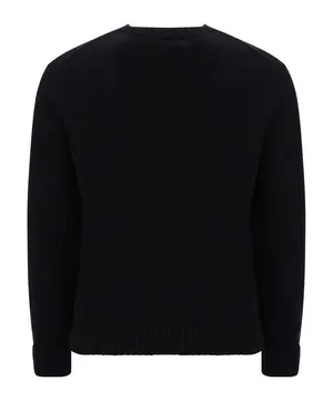 Alexander McQueen Graffiti Logo Intarsia Knitted Jumper - No