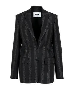Msgm Button Detailed Blazers For Women