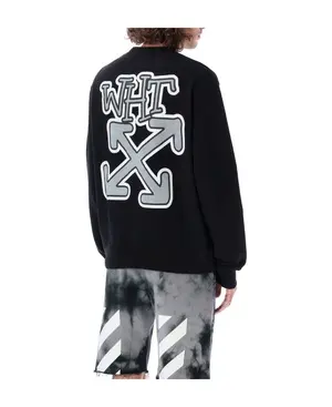 Off-White Carlos Logo Slim Sweatshirt