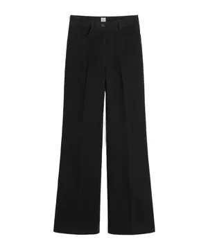 TOTEME Flared Trousers - Black