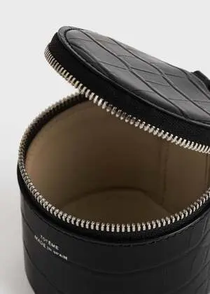 TOTEME Embossed Zip-around Jewelry Box