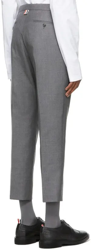 Thom Browne Tailored Pants Medium Grey - Medium Gray