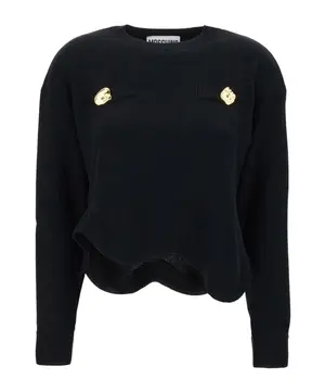 Boutique Moschino Pocket Sweaters For Women