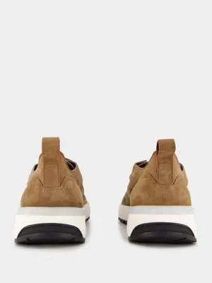 Santoni Leather Sneakers