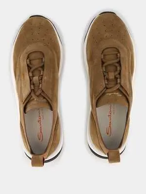 Santoni Leather Sneakers