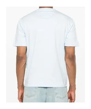 LANVIN Logo-embroidered Crewneck T-shirt - White