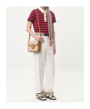 Valentino Garavani Vlogo Signature Foldover Top Shoulder Bag - Multicolor