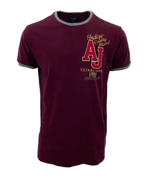 Emporio Armani Item O-neck Short-sleeved T-shirt - Brown