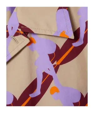 Gucci Graphic Print Short-sleeve Shirt - Beige