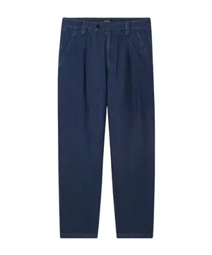 A.p.c. Renato Pleated Jeans - Blue