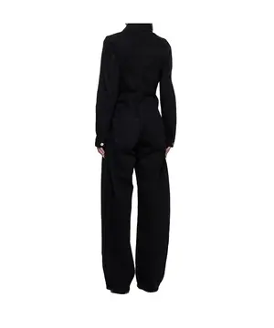 Alaïa Long-sleeved Jumpsuit - Black