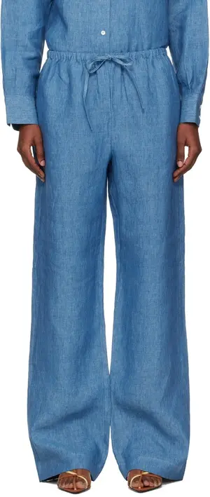 RÓHE Róhe Drawstring Palazzo Pants