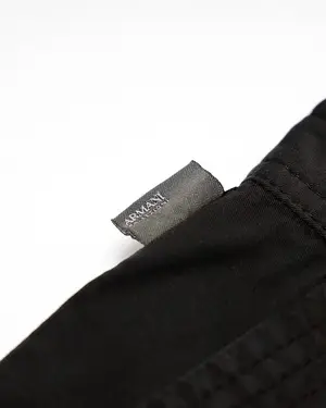 Emporio Armani Logo Shorts - Black