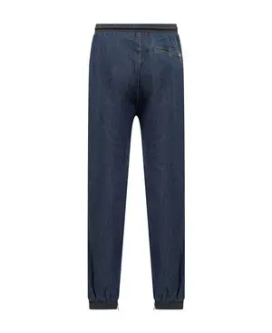 DIESEL® P-bright Logo Patch Colour-block Track Pants