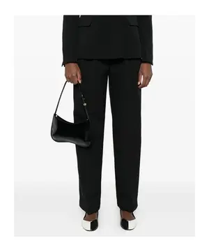 THE FRANKIE SHOP Doyer Pleated Wide-leg Trousers