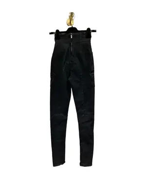 Men's Zippered Denim Pants