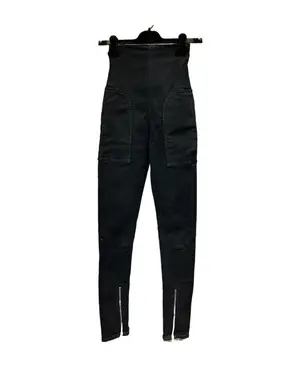 Rick Owens Zipper Leg Denim Trousers