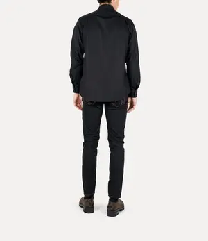 VIVIENNE WESTWOOD Orb Logo-embroidered Cotton Shirt