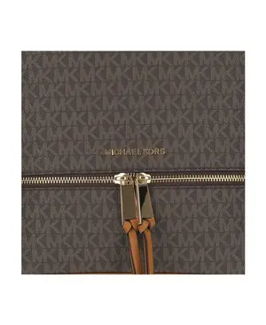 Michael Kors Rhea Monogram Medium Logo Backpack