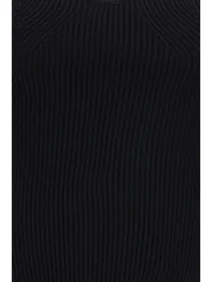 Khaite Maddy Ribbed Long-sleeve Top - No