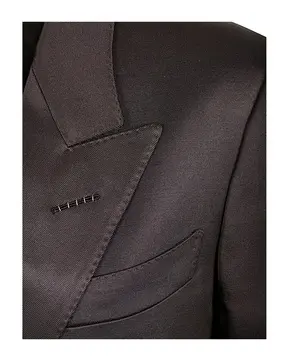 TOM FORD Double Breasted Blazer - Black